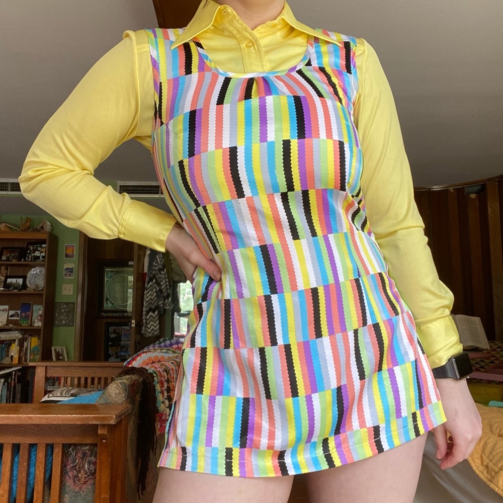 Vintage 60s Micro Mini Dress - Gem